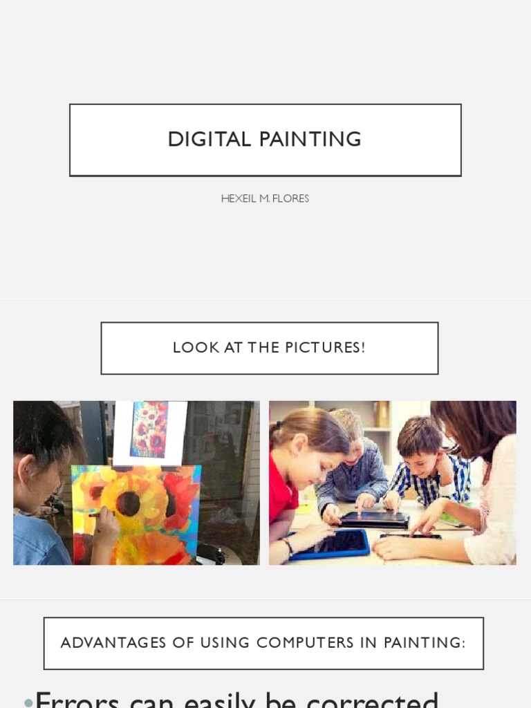Digital Painting Techniques and Benefits | PDF | Paintings | Watercolor ...