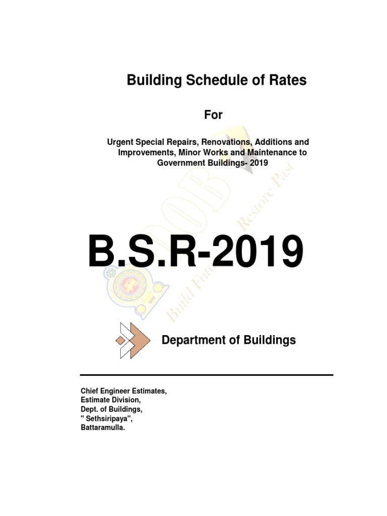 BSR 2019 PDF | PDF | Masonry | Screw