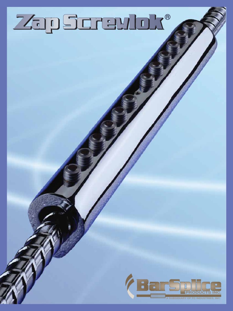 Zap - SCREW LOCK | PDF | Tornillo | Acero