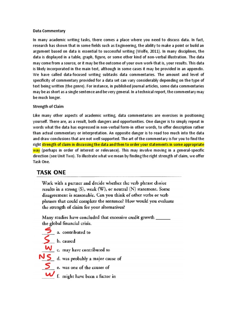 Data Commentary | Download Free PDF | Data | Clause