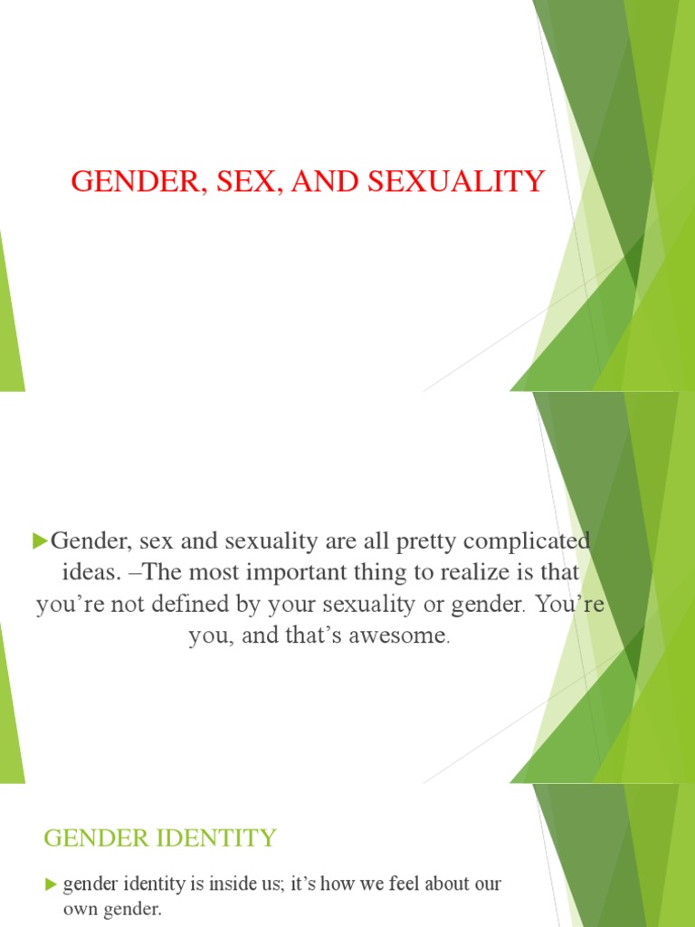 Gendersexandsexuality Pdf Gender Identity Gender 5427