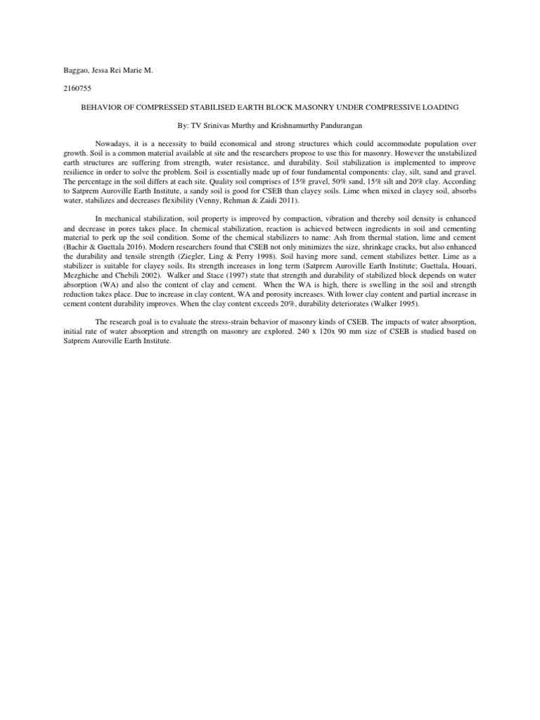 Sample RRL | PDF | Soil | Lime (Material)