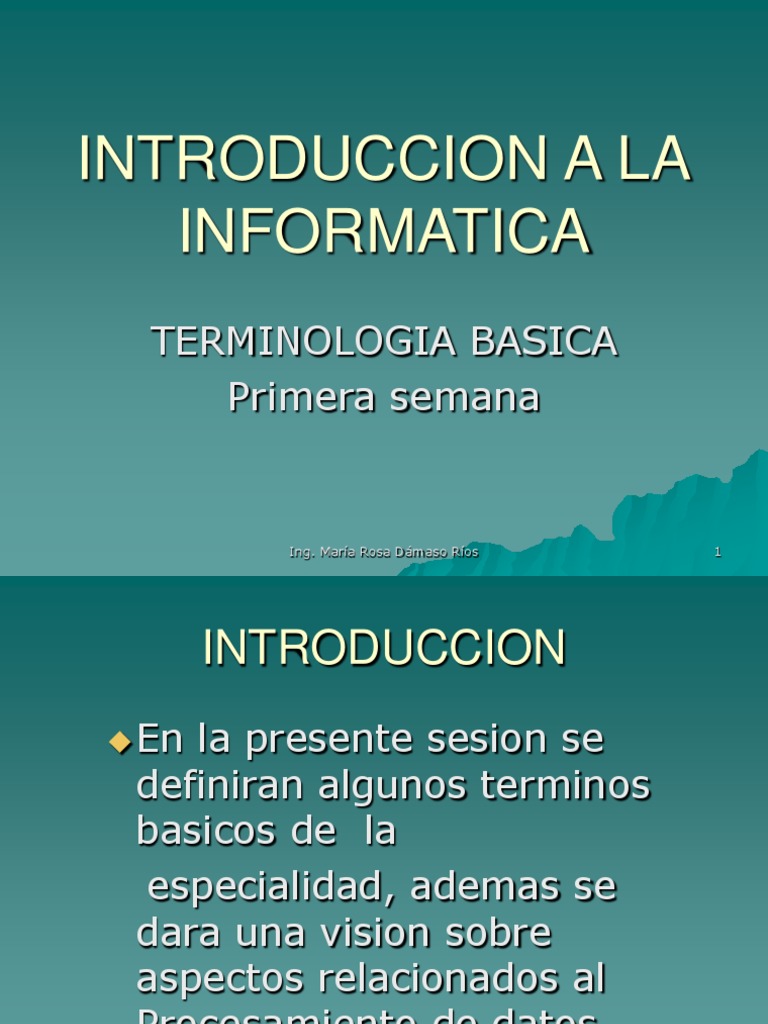Introduction to Basic Computer Terminology: An Overview of Key Concepts ...