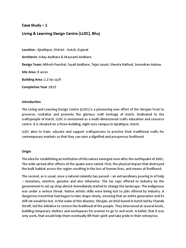 Case Study - LLDC | PDF | Lime (Material) | Museum