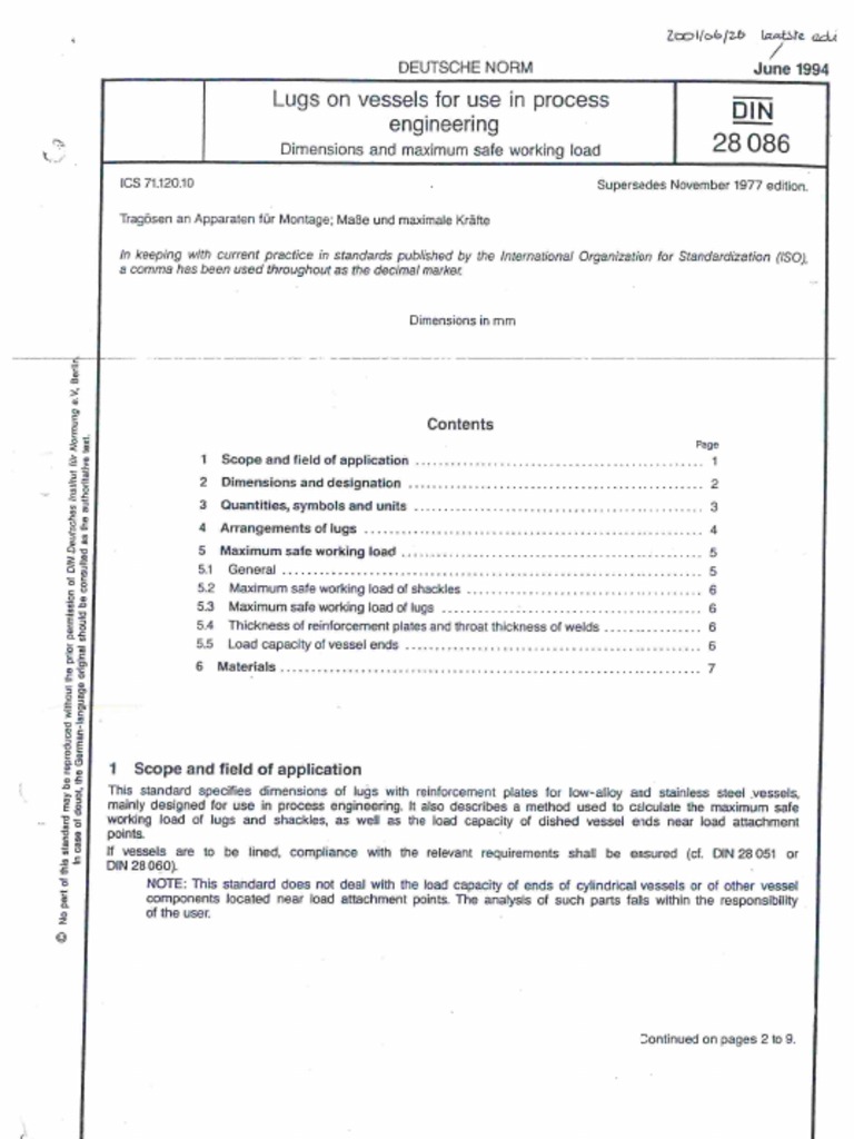 Din 28086 PDF | PDF