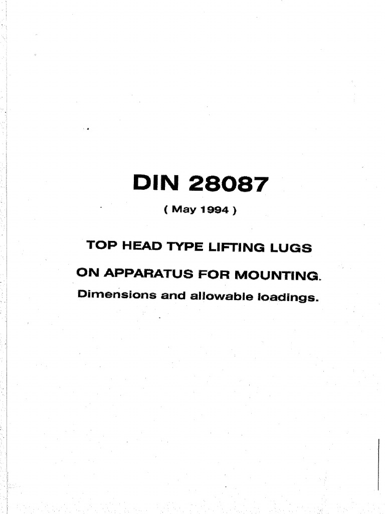 Din 28087 PDF | PDF