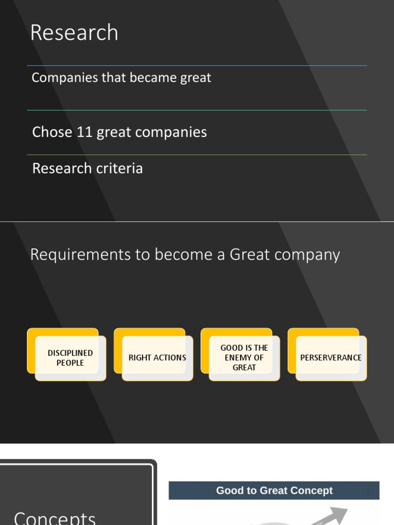 Good To Great - Book Review | PDF