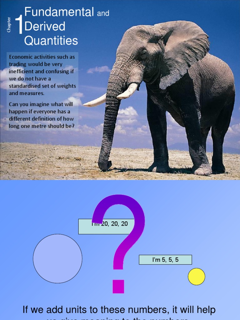 Chapter 01 Fundamental and Derived Quantities | PDF | Kilogram | Quantity