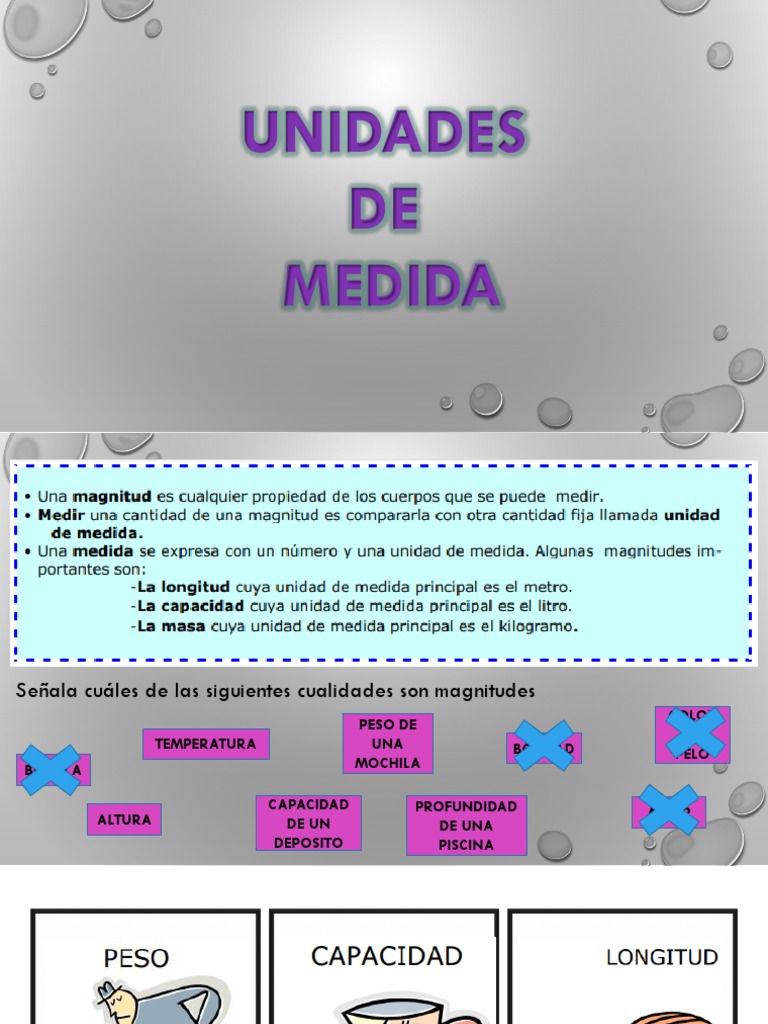 Teoria Unidades de Medida | PDF | Litro | Sistema Internacional de Unidades
