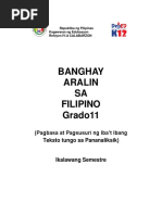 Pagbasa at Pagsusuri... Q3 Module 2 | PDF
