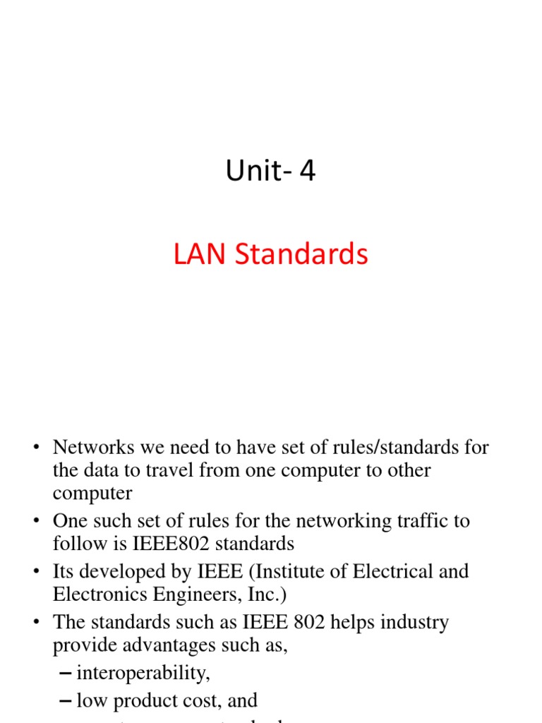 LAN | PDF | Ethernet | Computer Network