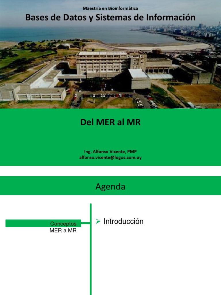 Mer A MR | PDF | Base de datos relacional | Modelo de datos