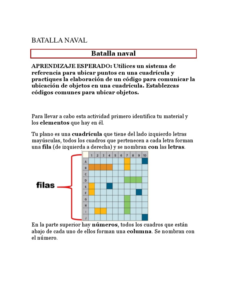 Batalla Naval | PDF | Barcos | Acorazado