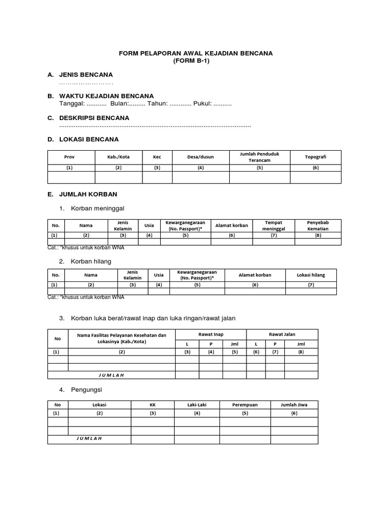 FORM RHA BA 1 SD BA 4 | PDF