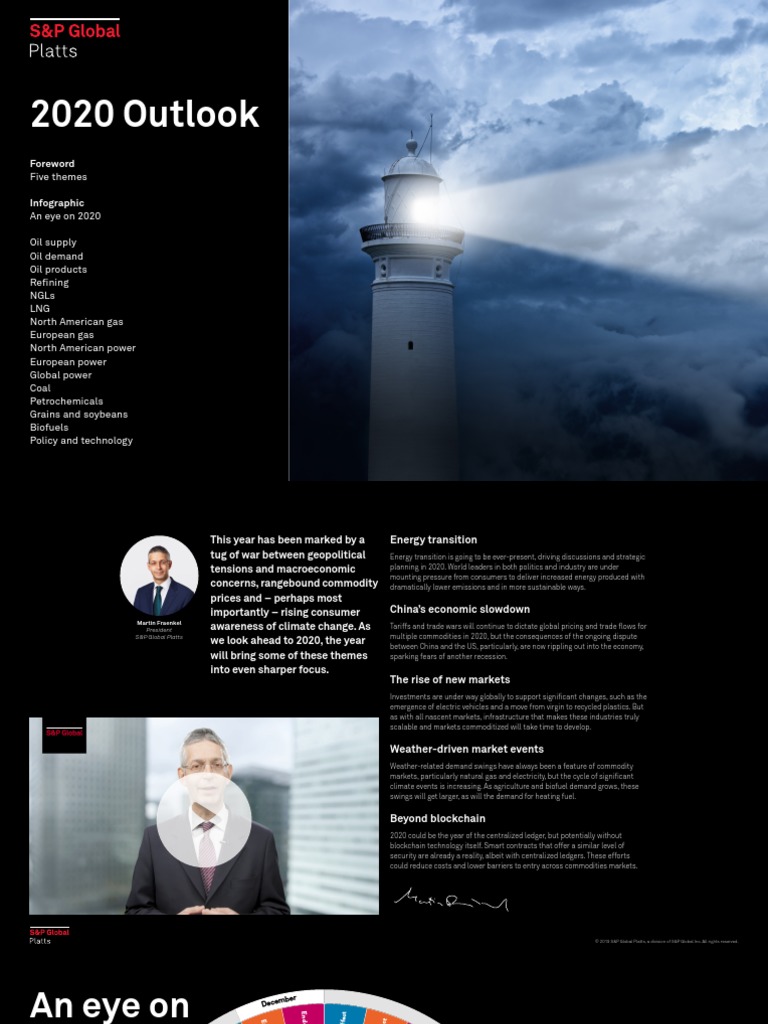 Platts 2020 Outlook Report PDF | PDF | Natural Gas | Recession