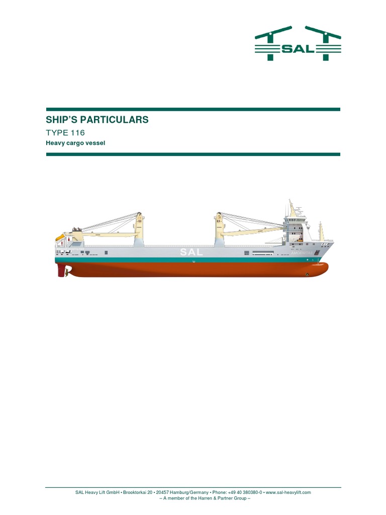 Ships Particulars Type 116 6vessels 01 | PDF | Ships | Shipping