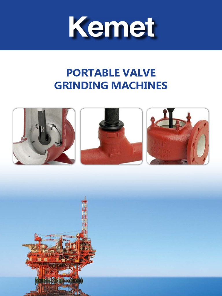 Kemet Portable-Valve-Grinding-Machines | PDF | Grinding (Abrasive ...