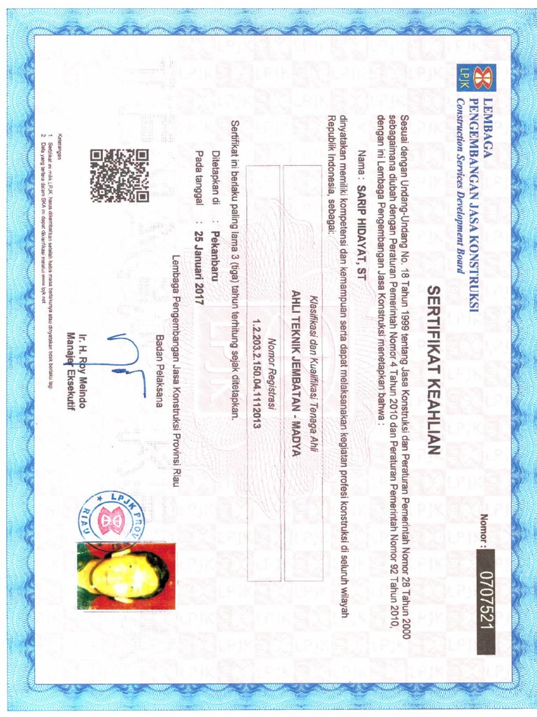 SKA Jembatan Sarip | PDF