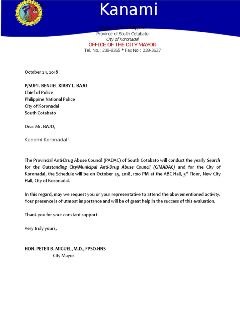 LETTER FOR CADAC COUNCIL MEMBERS Re CADAC EVALUATION OCT25 | PDF ...