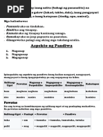 Example Ganap at Di Ganap | PDF