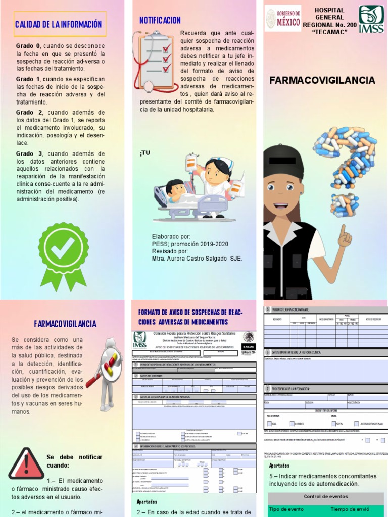 Triptico Nom 220 | PDF | Medicamentos con receta | Salud pública