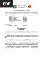 SK Resolution | PDF | Philippines | Government