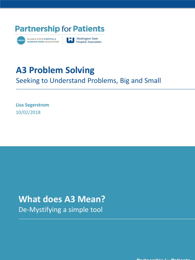 A3 Problem Solving Oct 2018 | PDF | Causality | Brainstorming