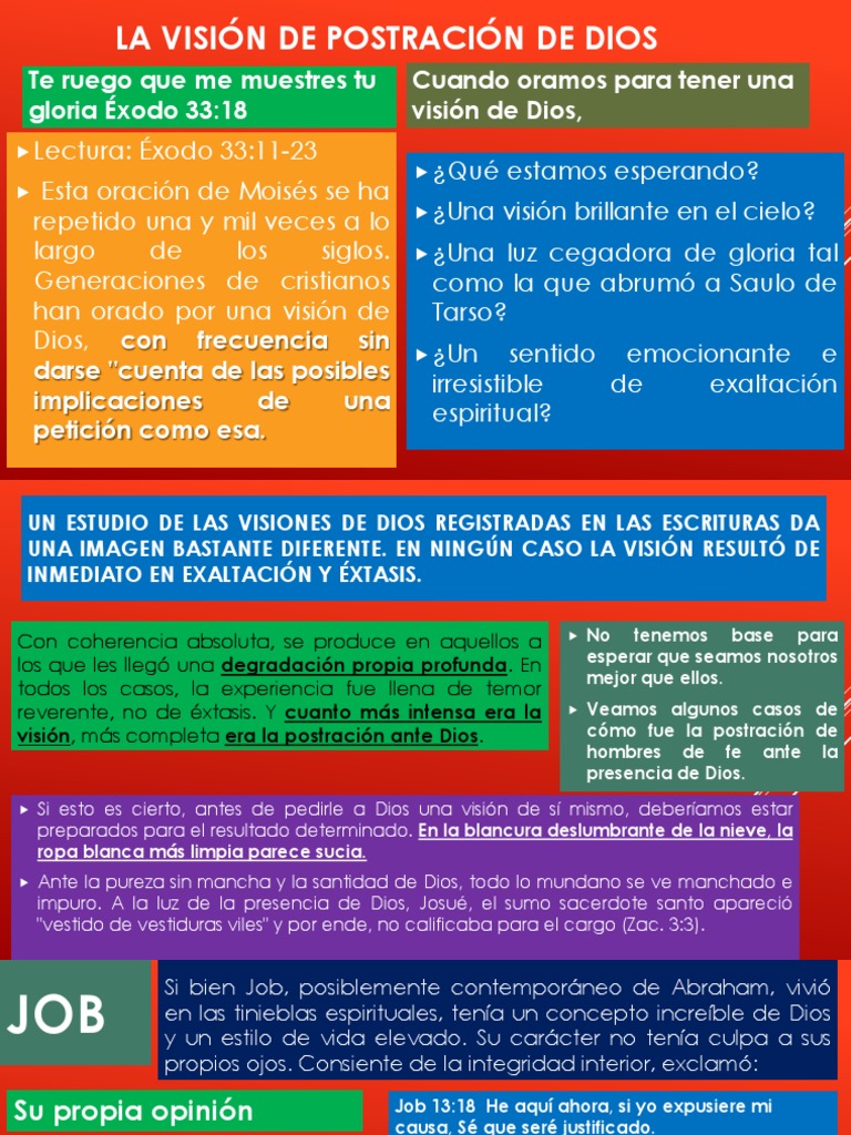 La Visión de Postración de Dios | PDF | Libro de trabajo | Santo