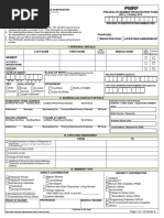 PMRF - Registration Membership Data Form | PDF
