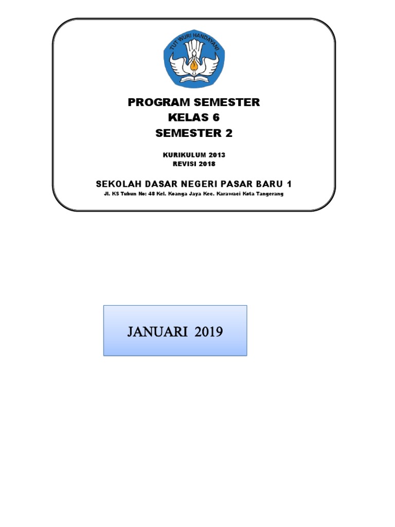 Cover Program Semester | PDF