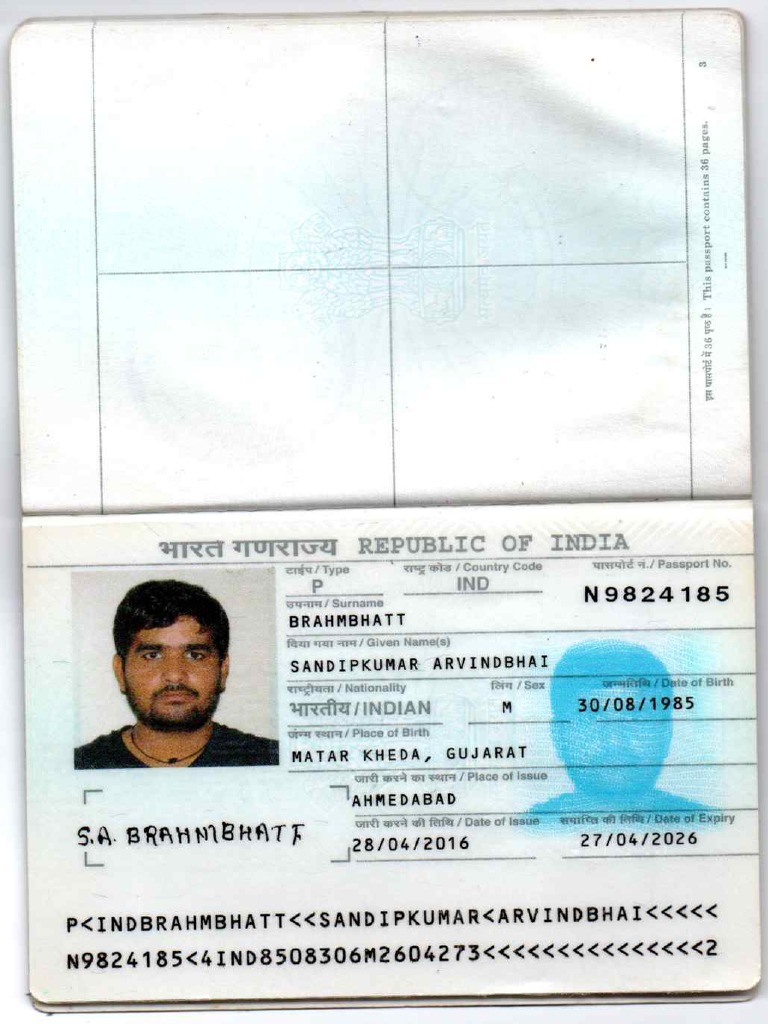 Passport Front | PDF