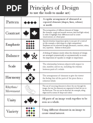 Contrast Principle Of Design Example