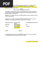 Opomena Pred Tuzbu Primjer | PDF