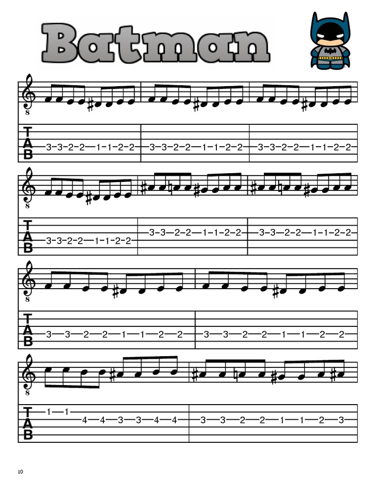 Guitar Batman | PDF