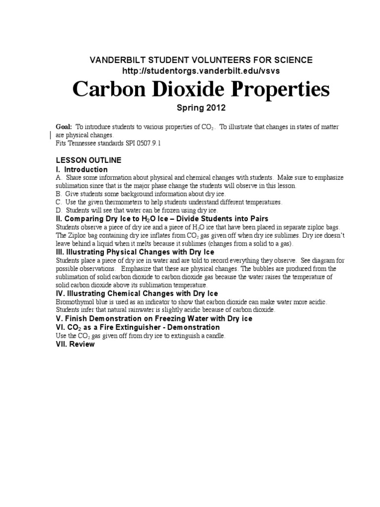 CO2 Properties | PDF | Ice | Carbon Dioxide