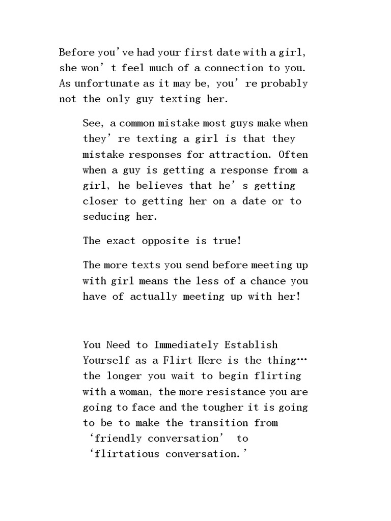 Bobby Rio - Guide To Texting | PDF | Flirting | Text Messaging