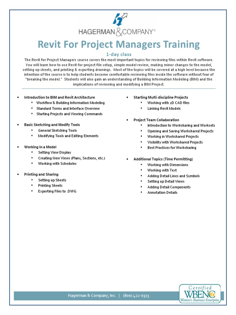 Revit For Project Managers | PDF | Autodesk Revit | Building ...
