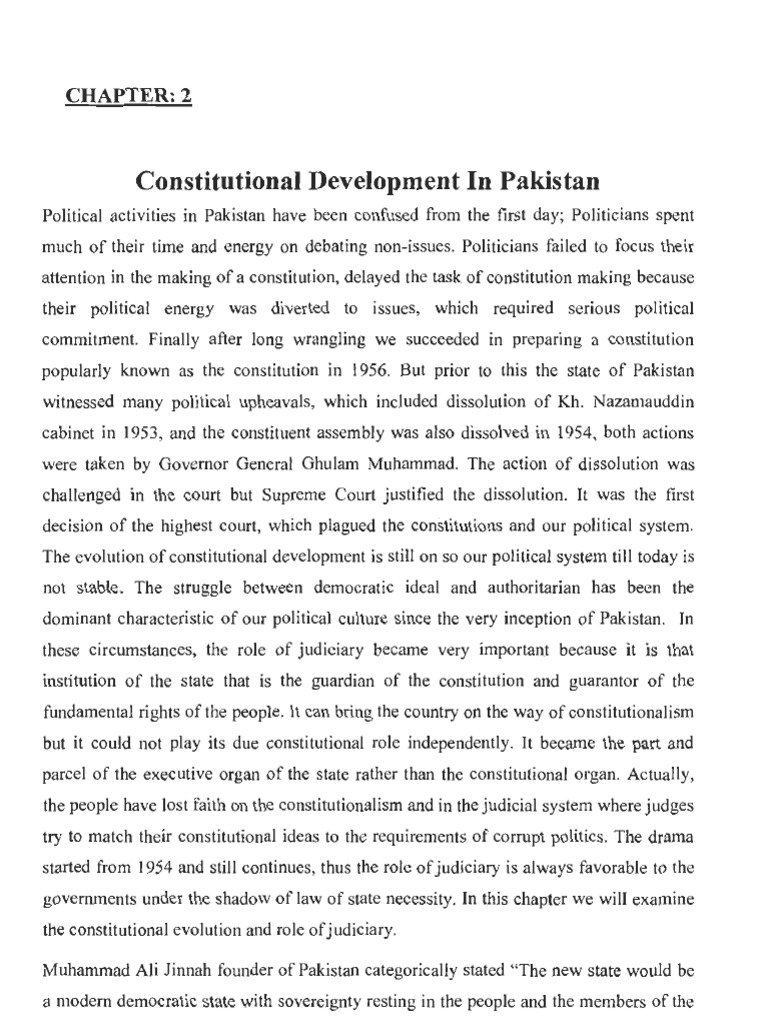 Constitutional Development Pdf