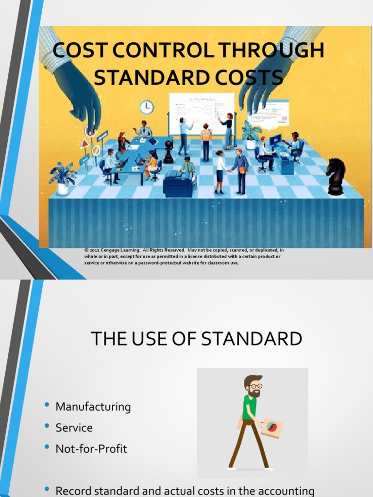 Standard Costing Report | PDF | Cost Of Goods Sold | Inventory