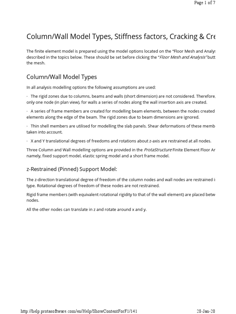 Prota - Stiffness Factor | PDF | Beam (Structure) | Stiffness