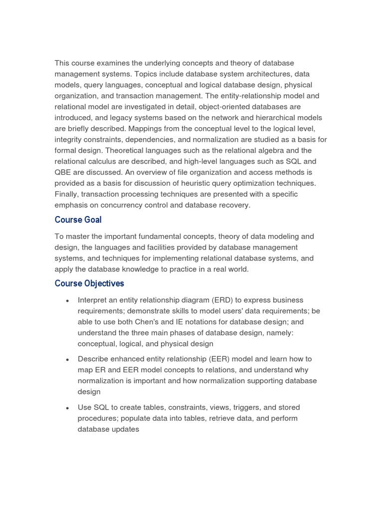 Theory of Database Management Systems | PDF | Conceptual Model | Databases