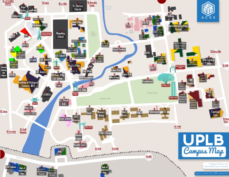 UPLB Map | PDF | Agriculture | Food Industry