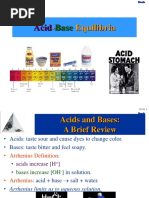 Ionic Equilibria Class 12th Chemistry Notes | PDF | Acid | Dissociation ...