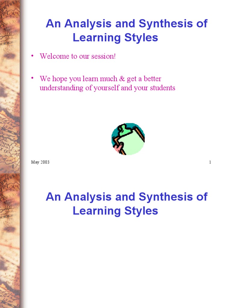 An Analysis and Synthesis of Learning Styles | PDF | Learning Styles ...