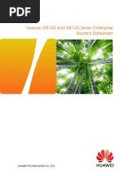 Huawei AR100 AR120 and AR200 Series Enterprise Routers Datasheet | PDF ...
