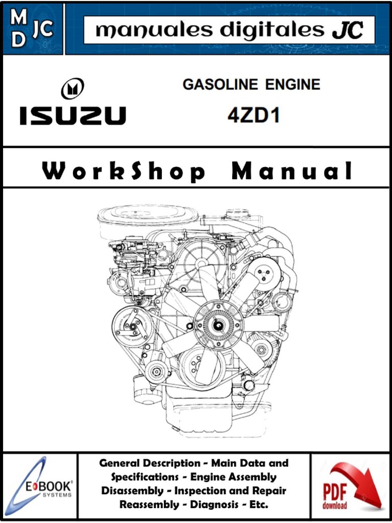 4ZD1 MT | PDF | Cylinder (Engine) | Piston