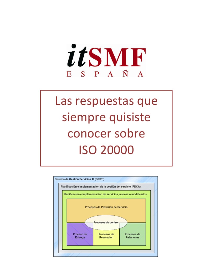 Guía ISO 20000 | PDF | Itil | Iso 9000