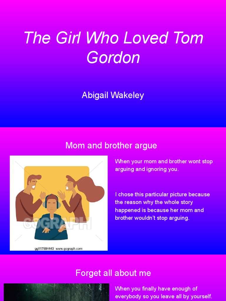The Girl Who Loved Tom Gordon 1 | PDF
