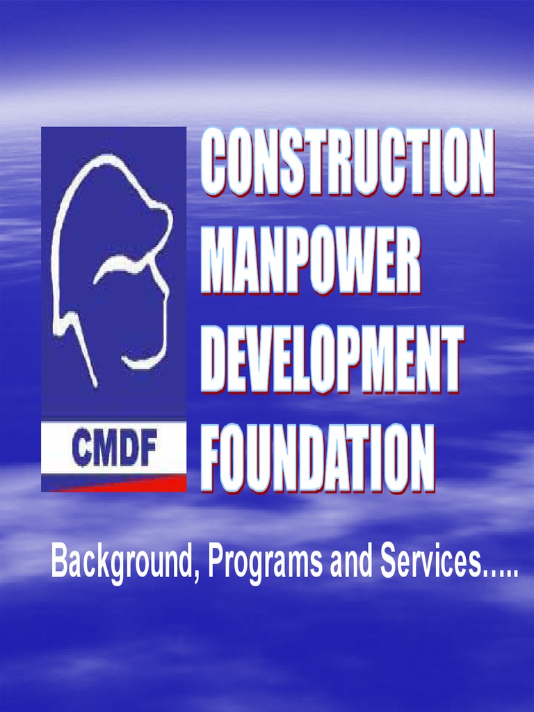 Construction Manpower Development Overview | PDF | Masonry | Welding