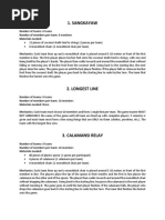 Calamansi Relay Mechanics | PDF